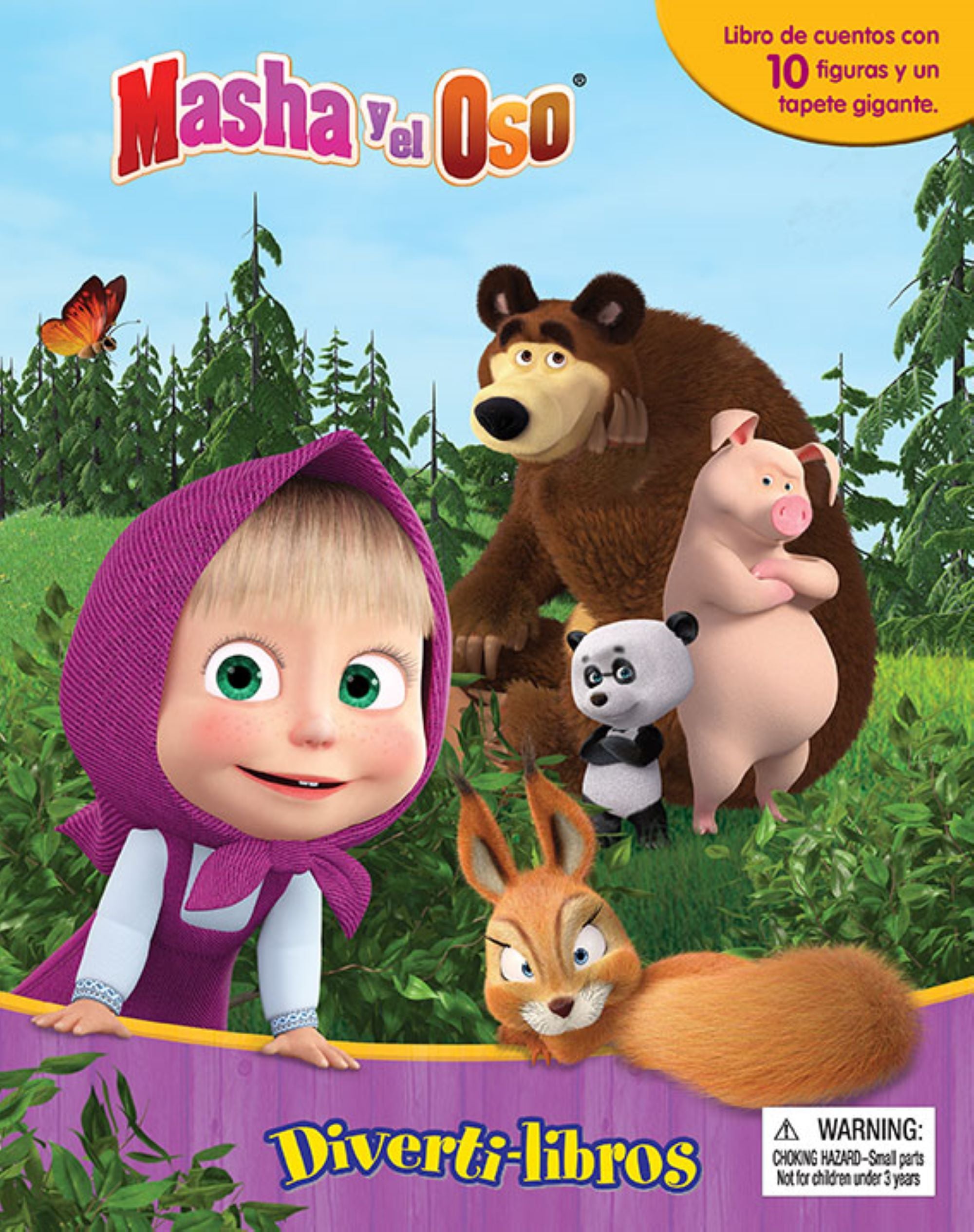 Masha & the bear diverti- libros - – Tienda Planeta Beneficios Chile